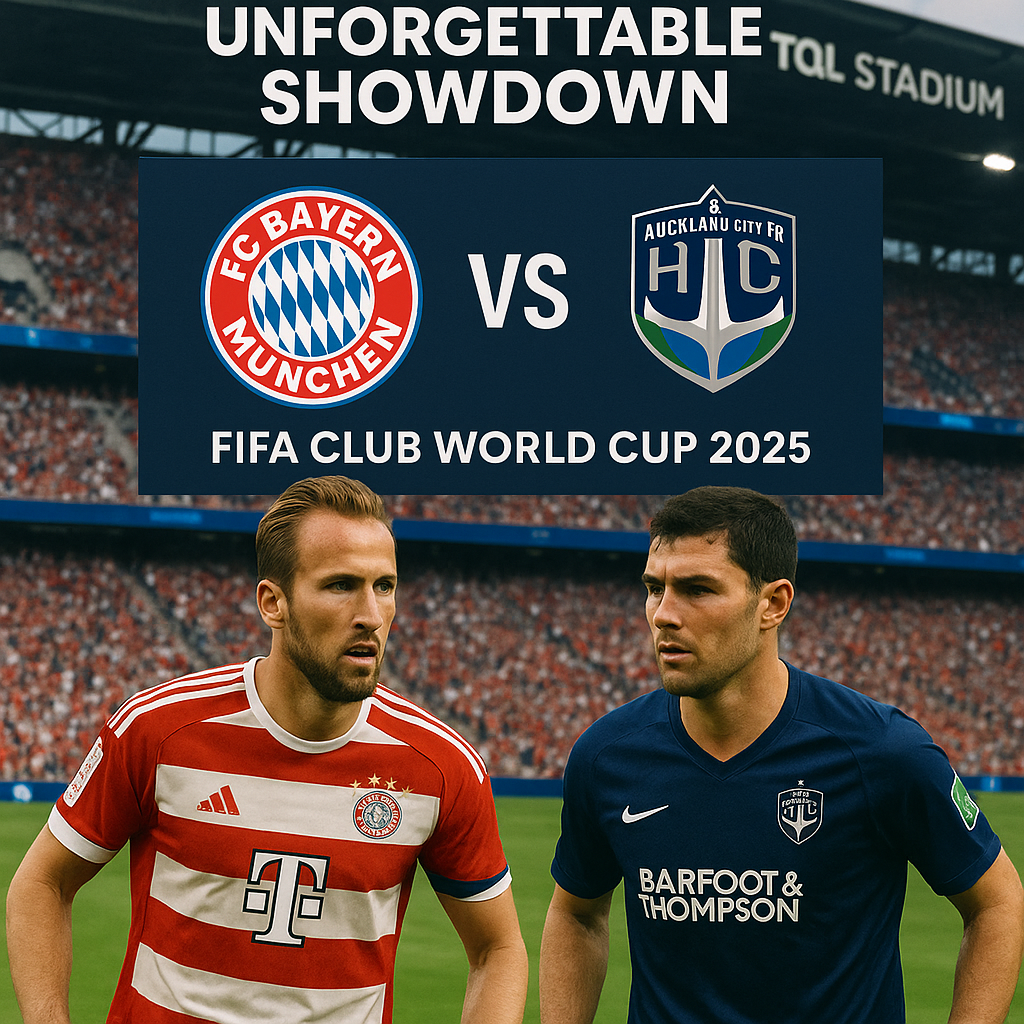 Unforgettable Showdown: Bayern Munich vs. Auckland City FC at the FIFA ...