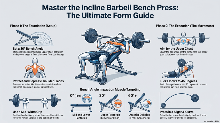 Incline Barbell Bench Press – doragon sports